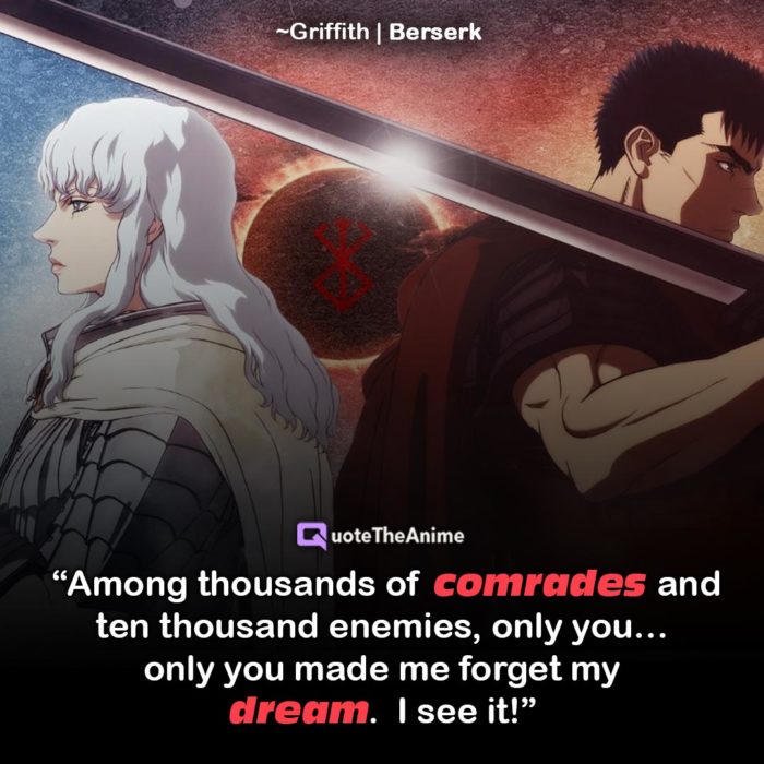 30+ Powerful Berserk Quotes (HQ Images + Wallpapers) | QTA