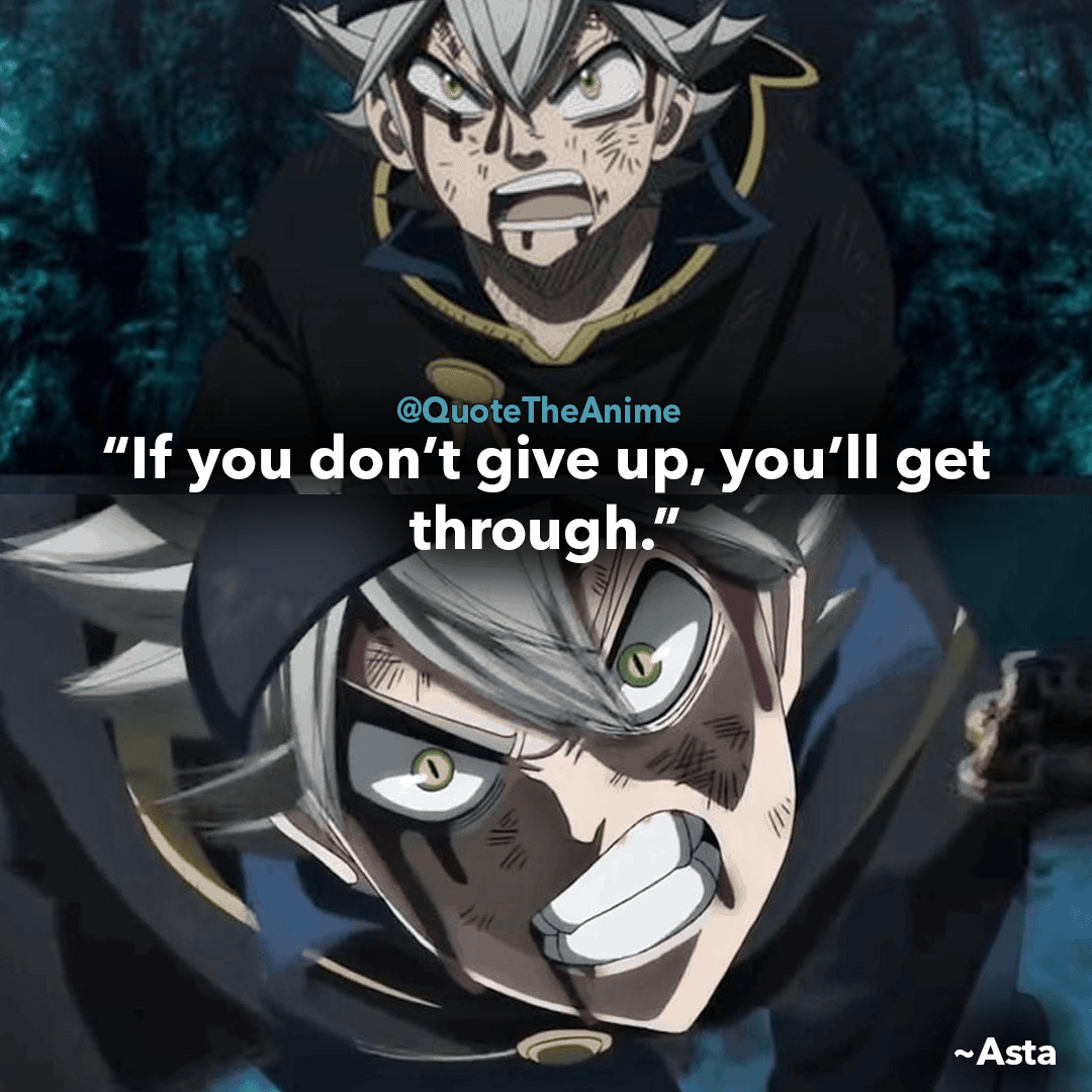 9+ Motivational Asta Quotes from Black Clover
