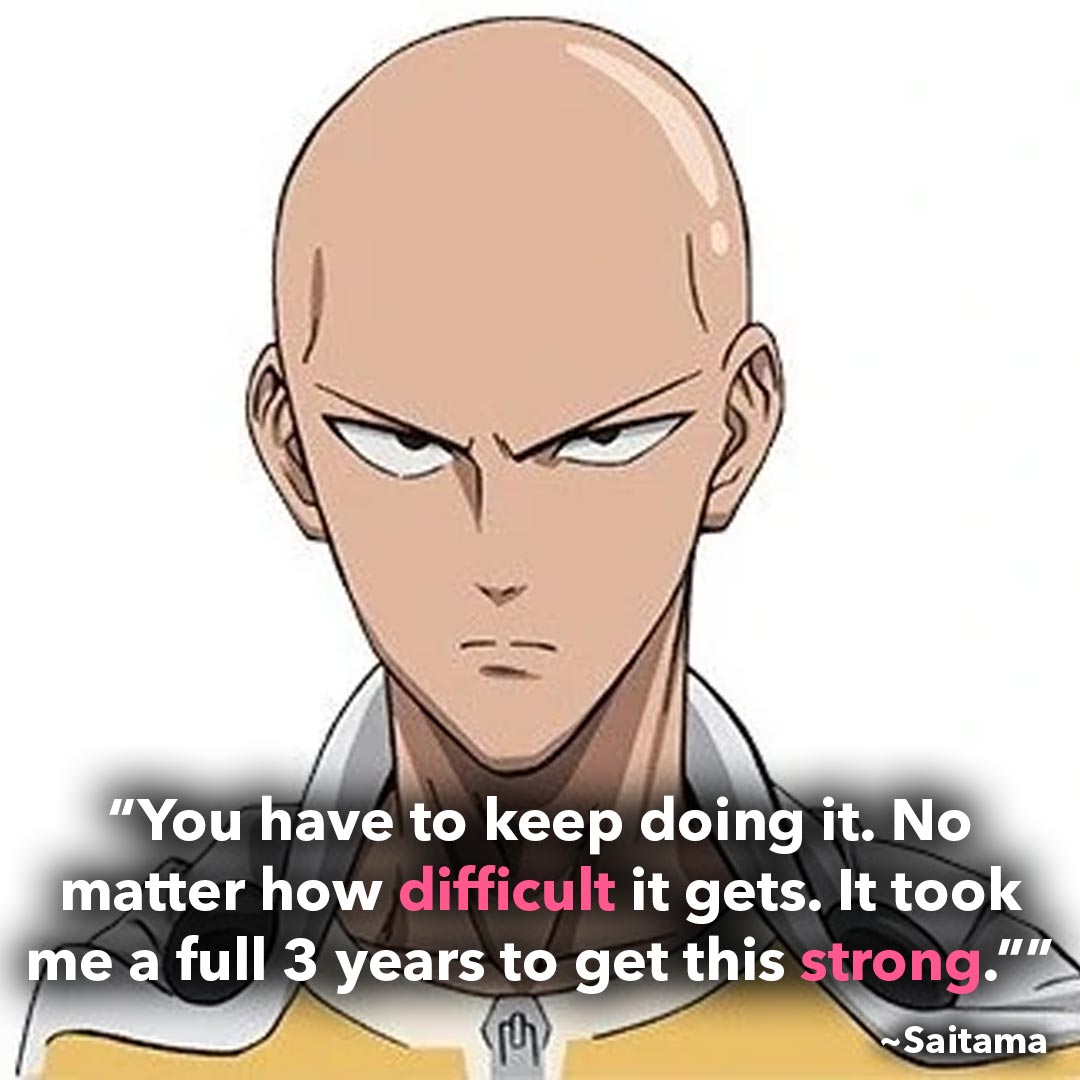 23+ POWERFUL One Punch Man Quotes (Wallpaper) | QTA