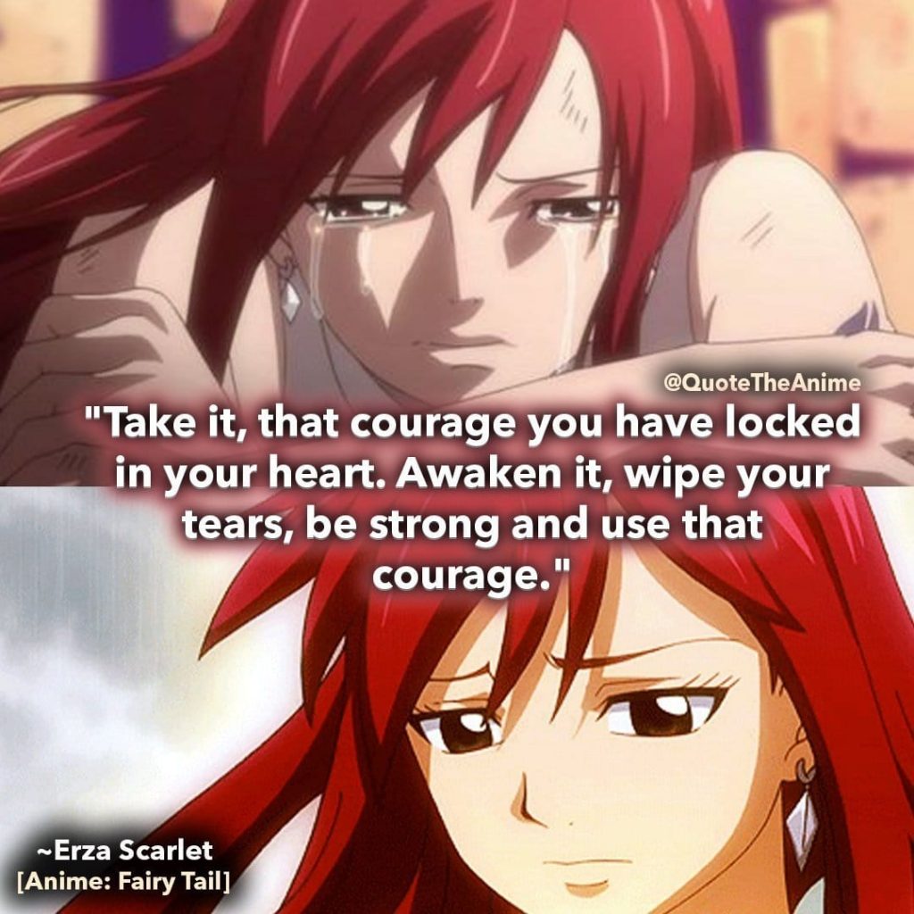 13+ Powerful Erza Scarlet Quotes