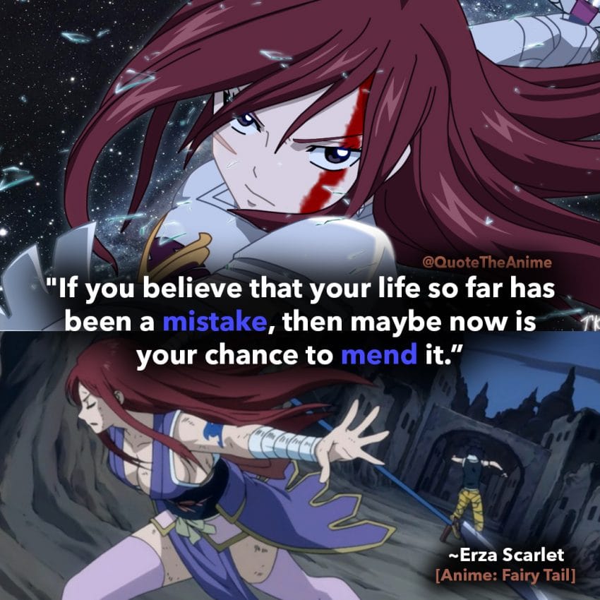 13+ Powerful Erza Scarlet Quotes