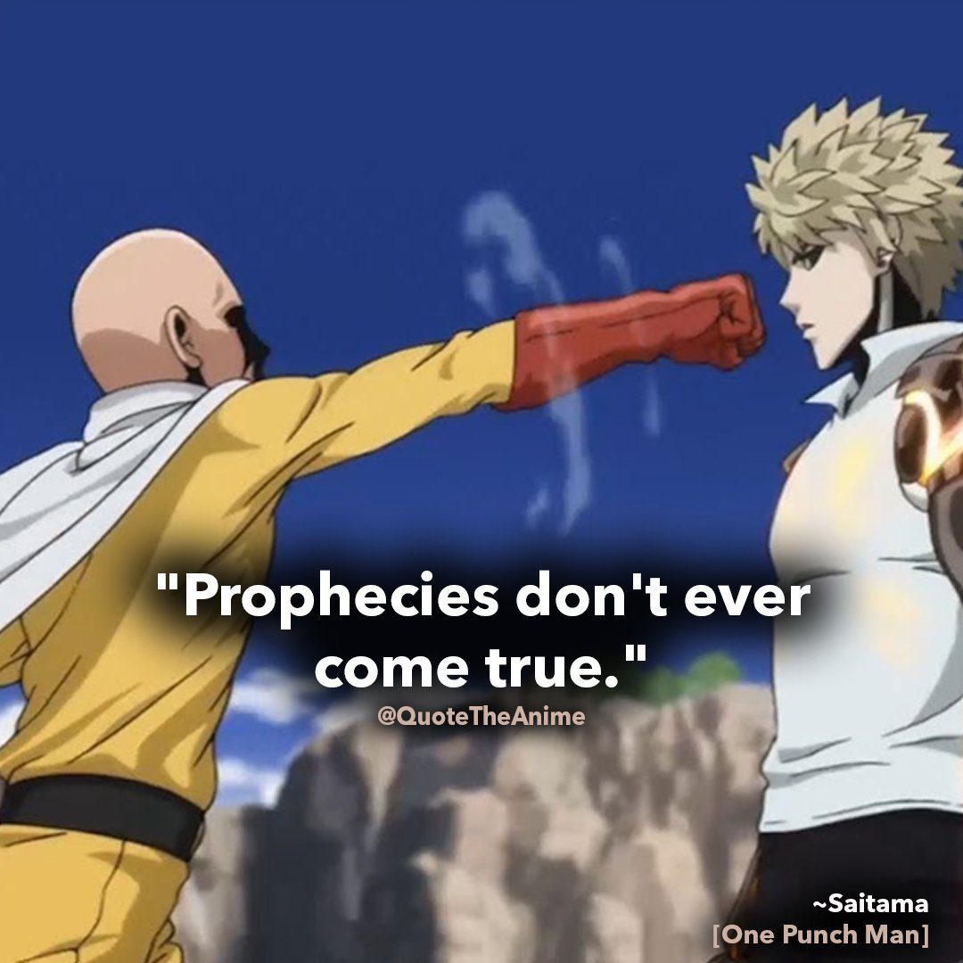 Funny Quotes From One Punch Man - Giordano Deshe1991