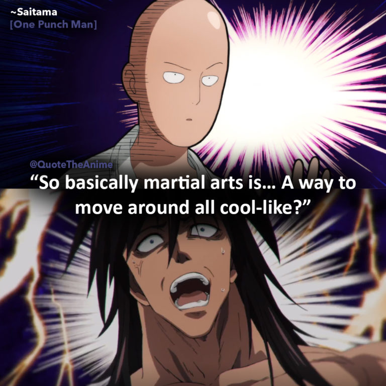23+ POWERFUL One Punch Man Quotes (Wallpaper) | QTA