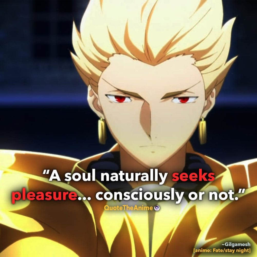 9+ Powerful Gilgamesh Quotes from Fate Stay Night
