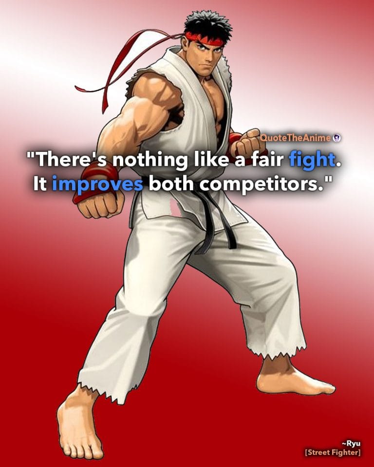 7+ Powerful Street Fighter Quotes (Images)