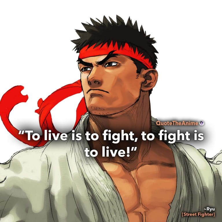 7+ Powerful Street Fighter Quotes (Images)