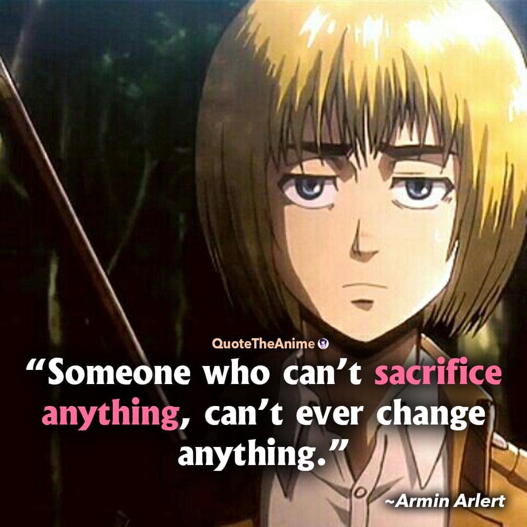 15+ Powerful Armin Arlert Quotes (HQ Images) - AOT