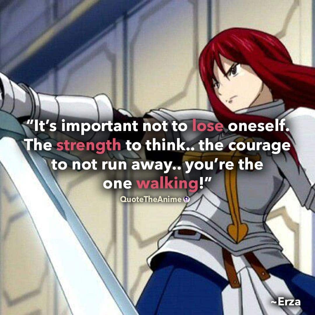 13+ Powerful Erza Scarlet Quotes