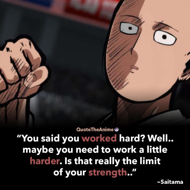 23+ POWERFUL One Punch Man Quotes (Wallpaper) | QTA