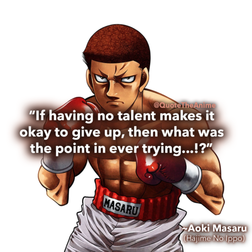 12 Motivational Hajime No Ippo Quotes (With Images)