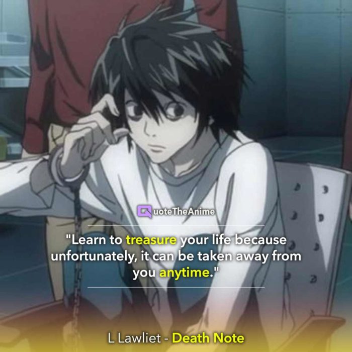 19+ POWERFUL L Lawliet Quotes You'll Love (HQ Images) - QTA