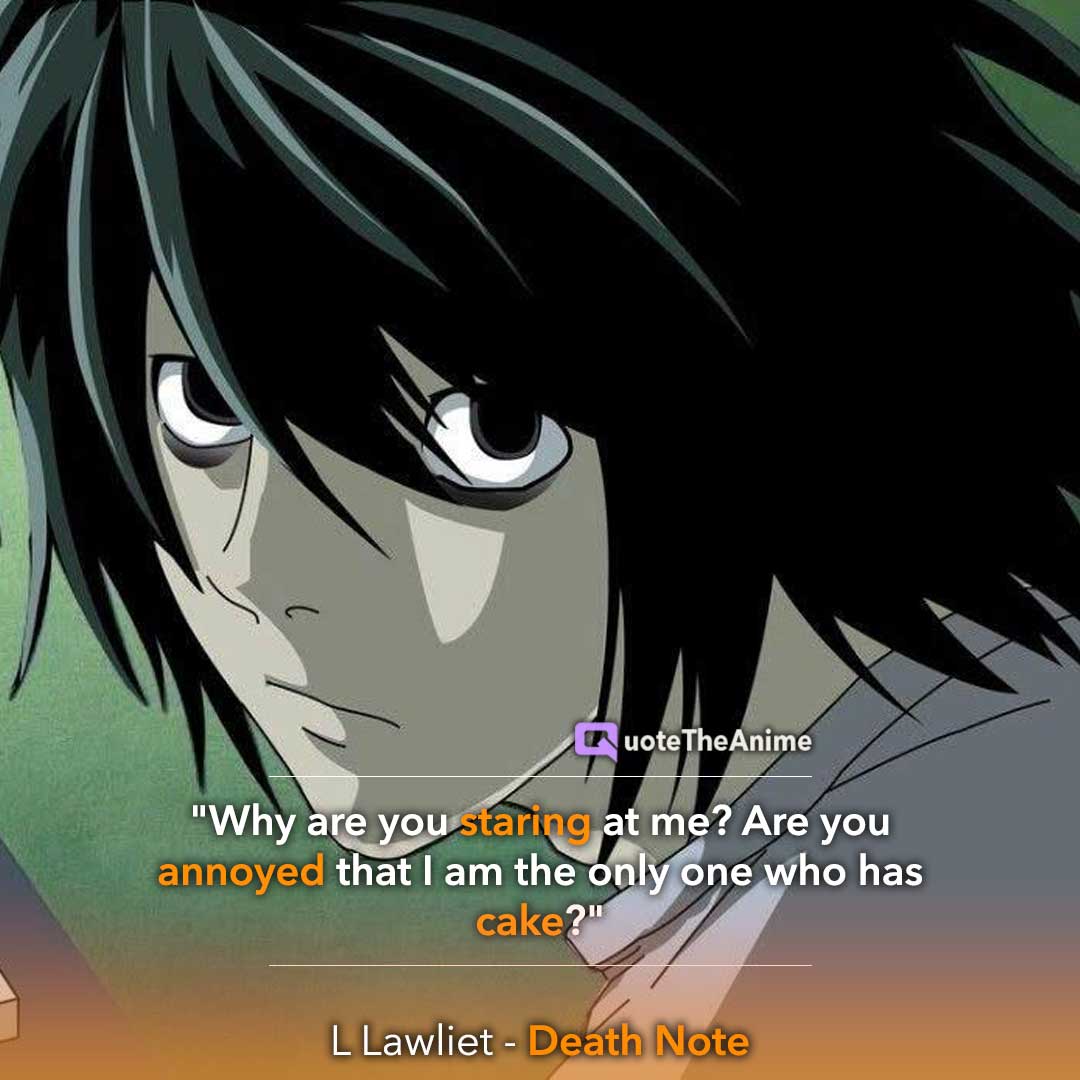 19+ POWERFUL L Lawliet Quotes You'll Love (HQ Images) - QTA
