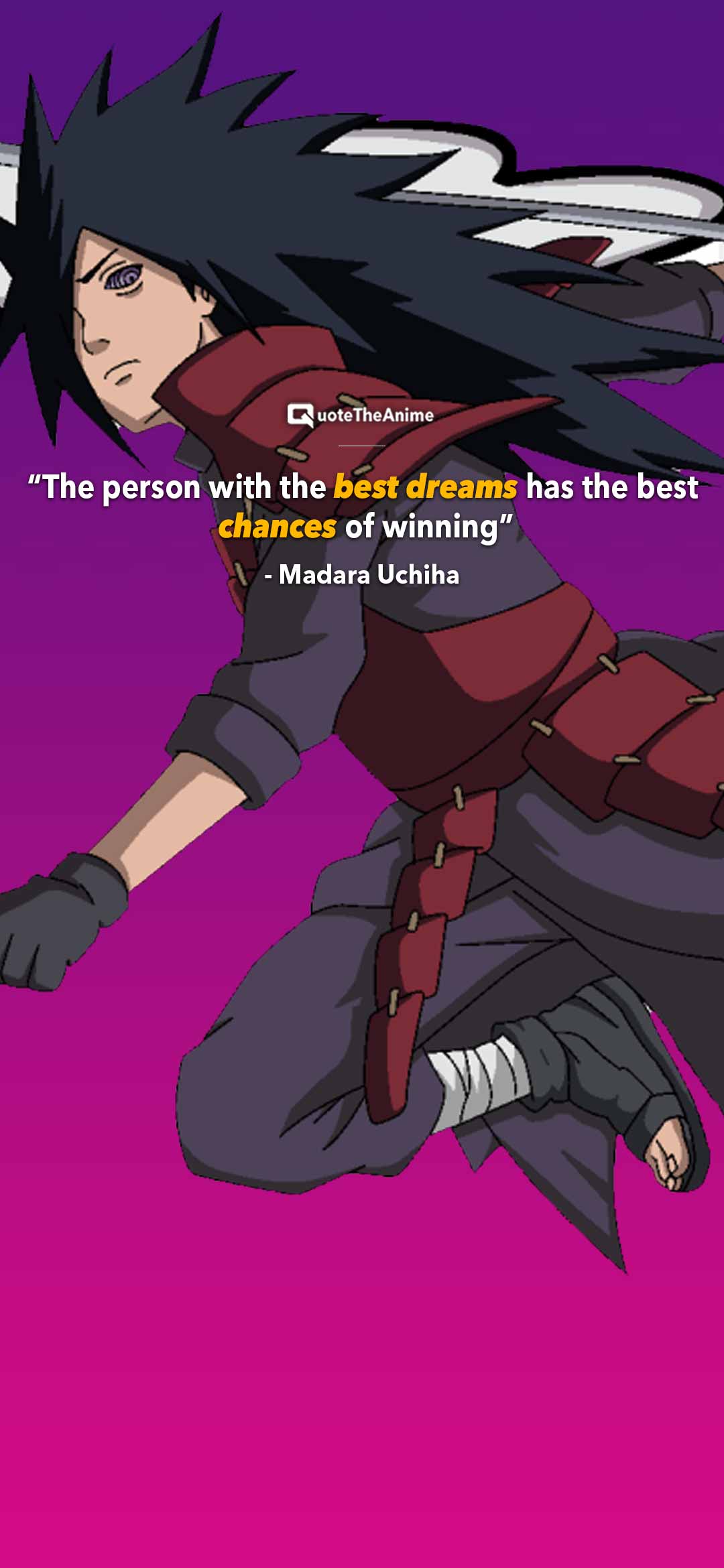 49+ POWERFUL Madara Uchiha Quotes (HQ Images)