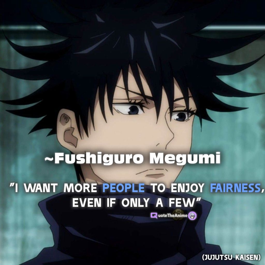 49+ Powerful Jujutsu Kaisen Quotes (with Wallpapers) - QTA