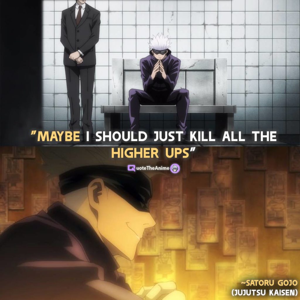 49+ Powerful Jujutsu Kaisen Quotes (with Wallpapers) - QTA