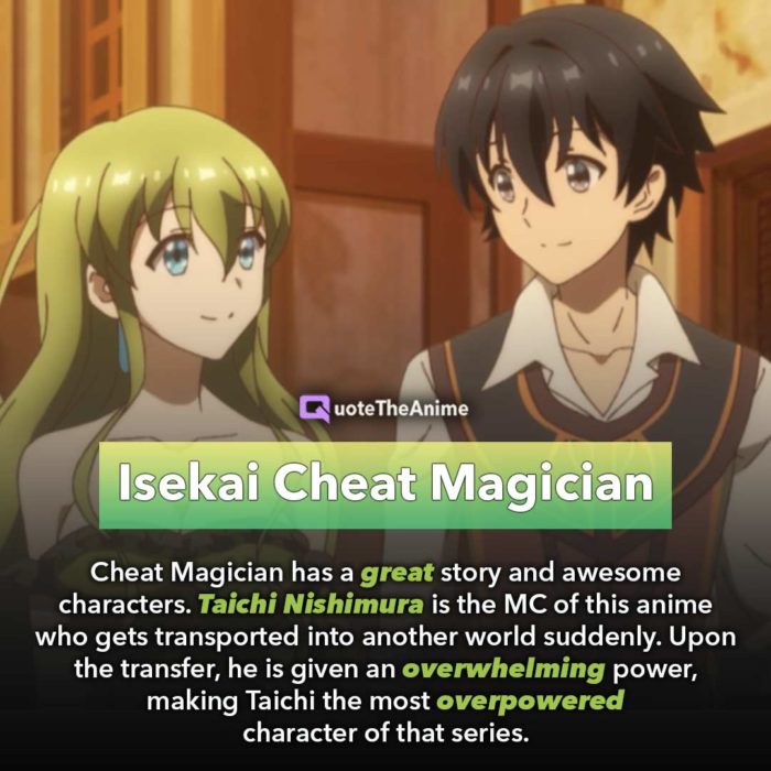 23+ Anime with Overpowered Mc from the Start (HQ Images)