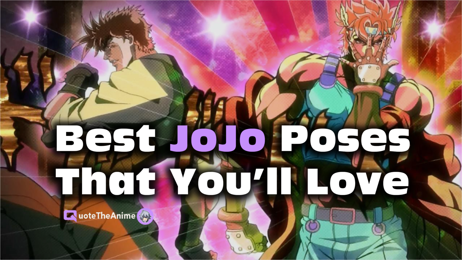 57+ BEST Jojo Poses for Jojo's Bizarre Adventure Fans | QTA