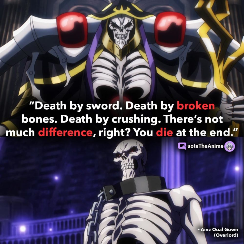 12+ Amazing Overlord Quotes (HQ IMAGES)