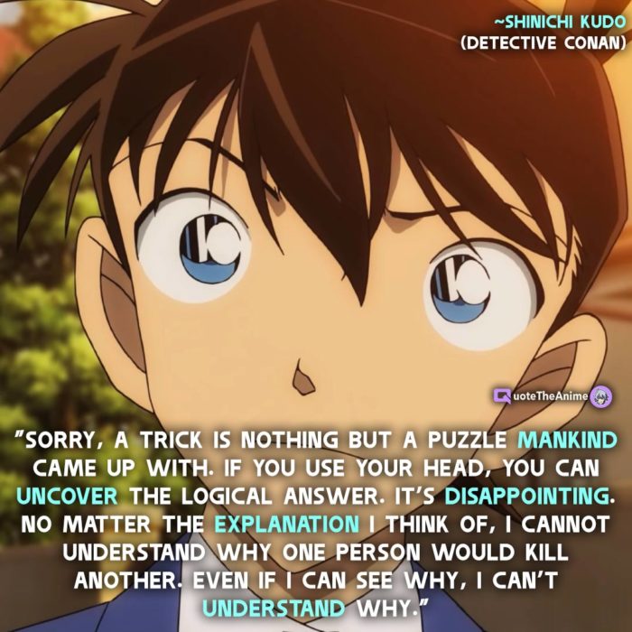 21+ Amazing Detective Conan Quotes