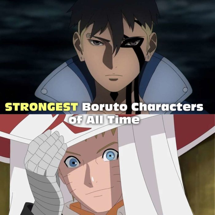 21+ STRONGEST Boruto Characters! (RANKED) - QTA