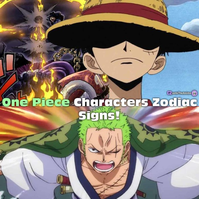 17+ One Piece Characters Zodiac Signs! (Find Yours!)