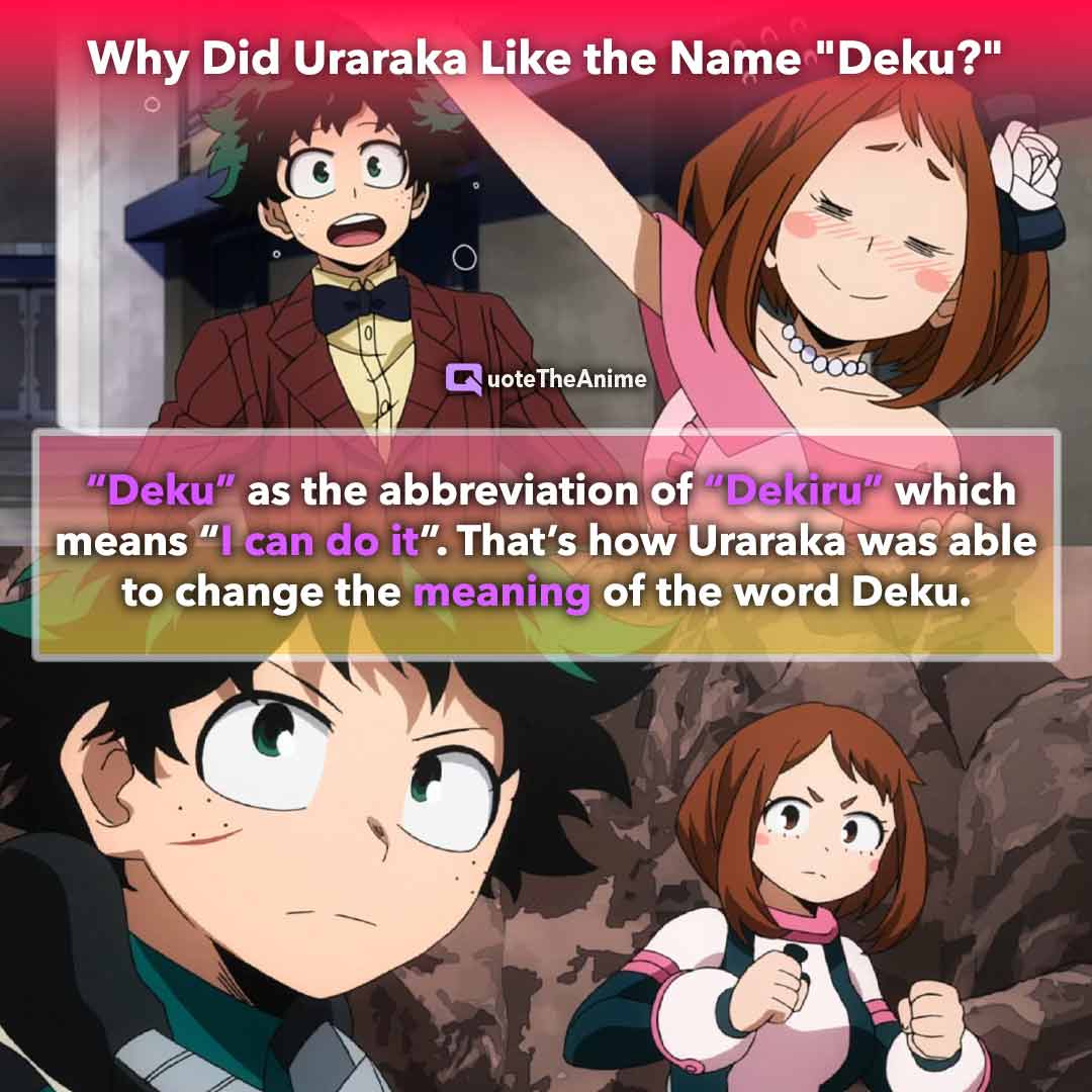 What does DEKU mean? - My Hero Academia [EXPLAINED]