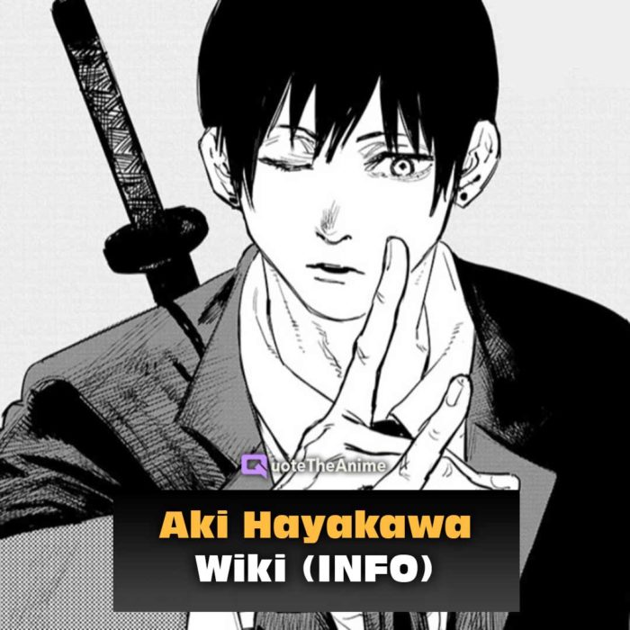 Aki Hayakawa | Chainsaw Man Wiki (INFO) | Quote The Anime