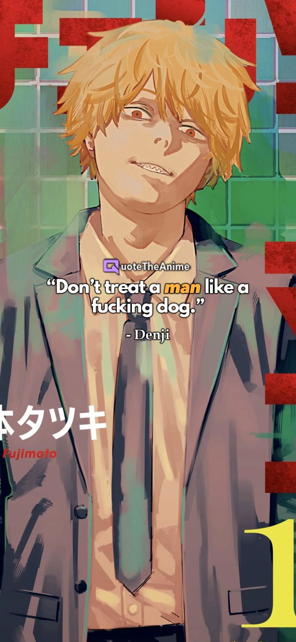 11+ POWERFUL Chainsaw Man Quotes! (HQ Images) | Quote The Anime