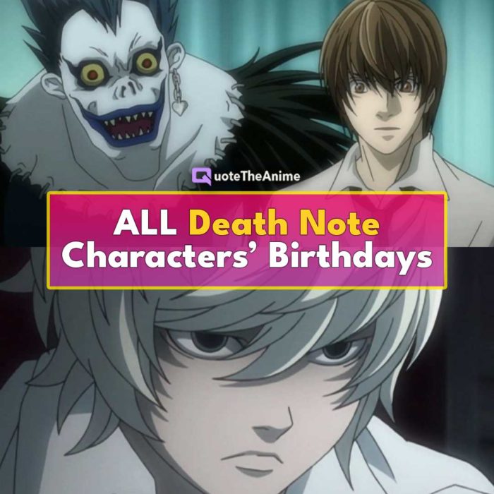 COMPLETE Death Note Filler List (OFFICIAL) | QTA