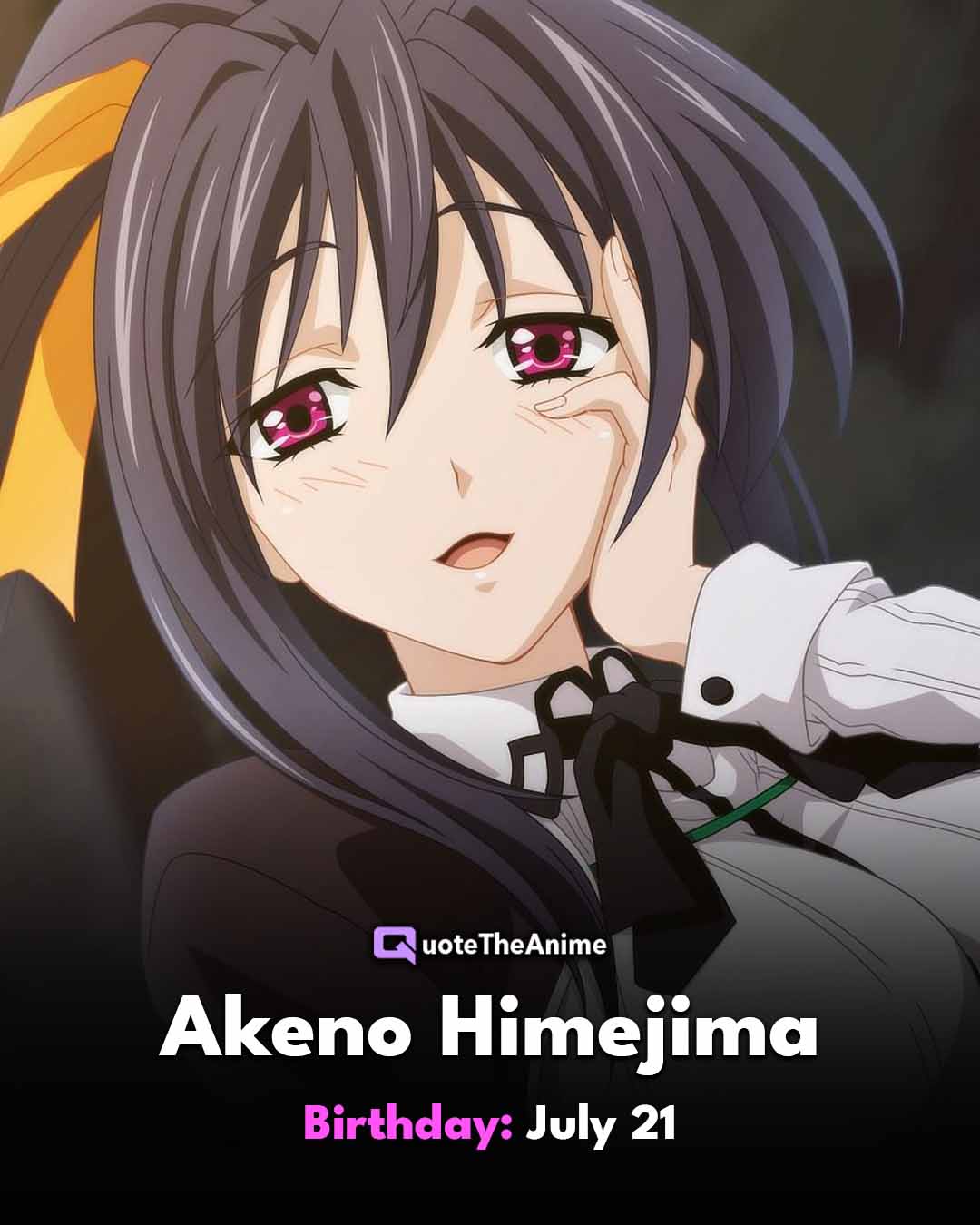 All High School DxD Characters' Birthdays (OFFICIAL)