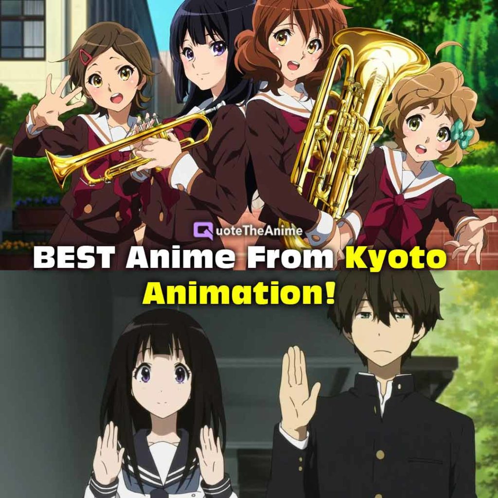 15+ Best Anime from Kyoto Animation! (RECOMMENDATIONS) | QTA