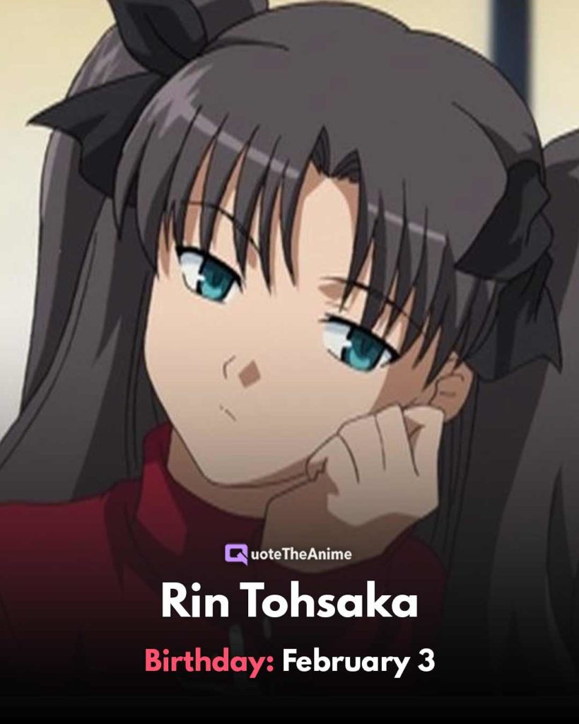 ALL Fate Stay Night Characters' Birthdays! (OFFICIAL)