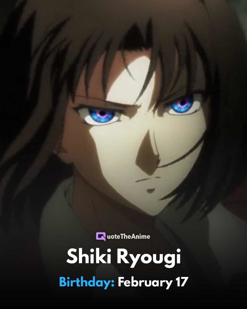 ALL Fate Stay Night Characters' Birthdays! (OFFICIAL)