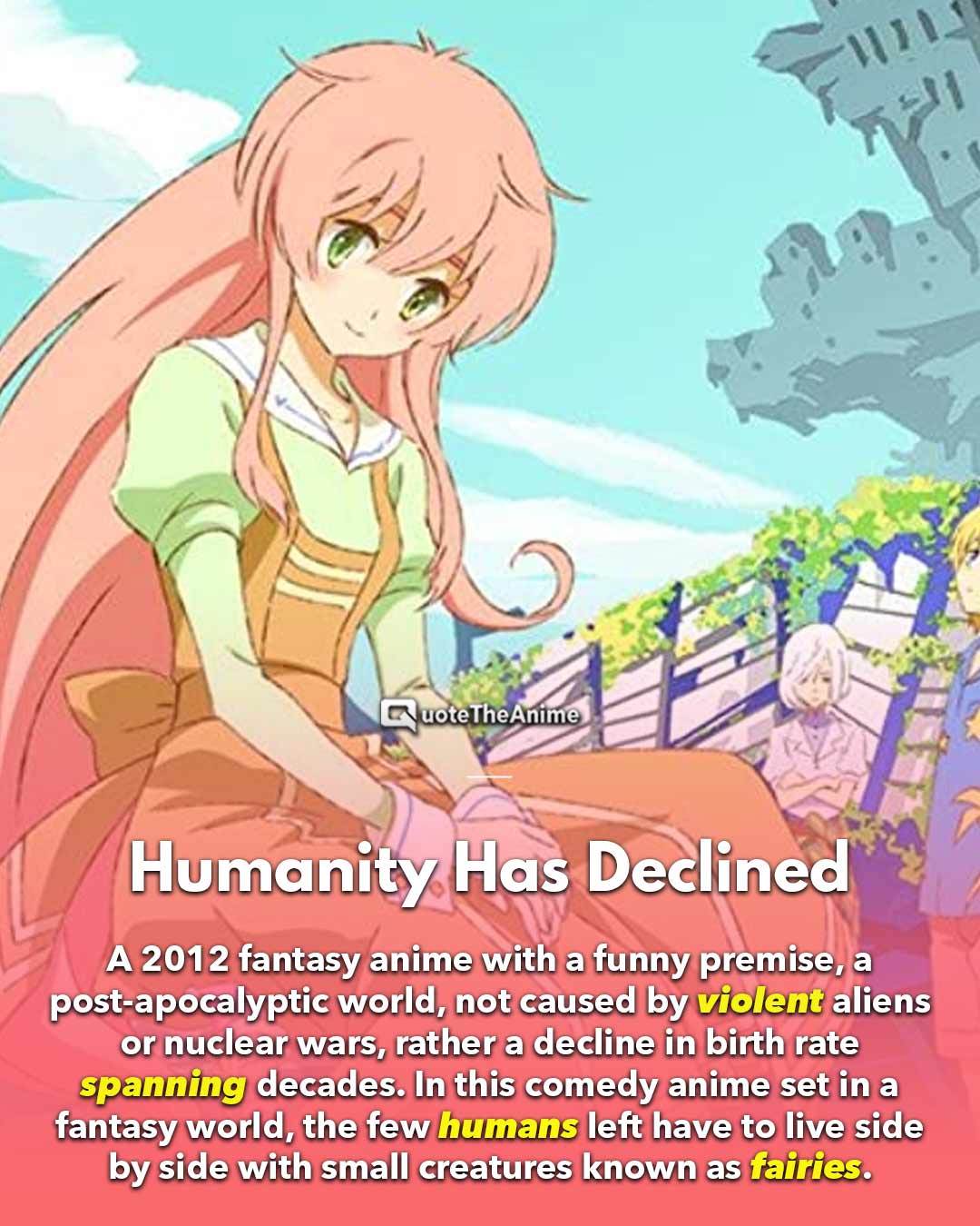 41+ BEST Post Apocalyptic Anime (RECOMMENDATIONS) | QTA