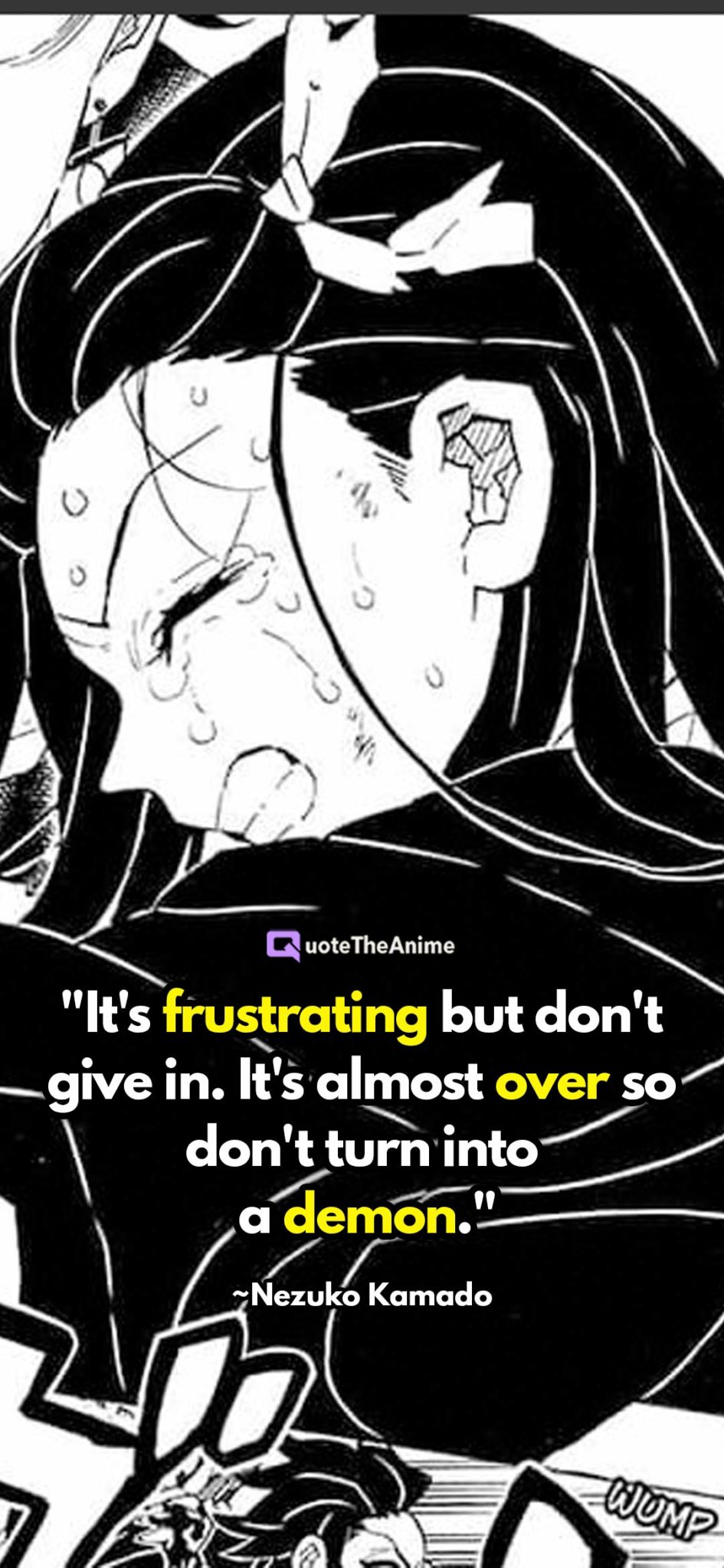 11+ EMOTIONAL Nezuko Kamado Quotes (With Wallpapers) | QTA