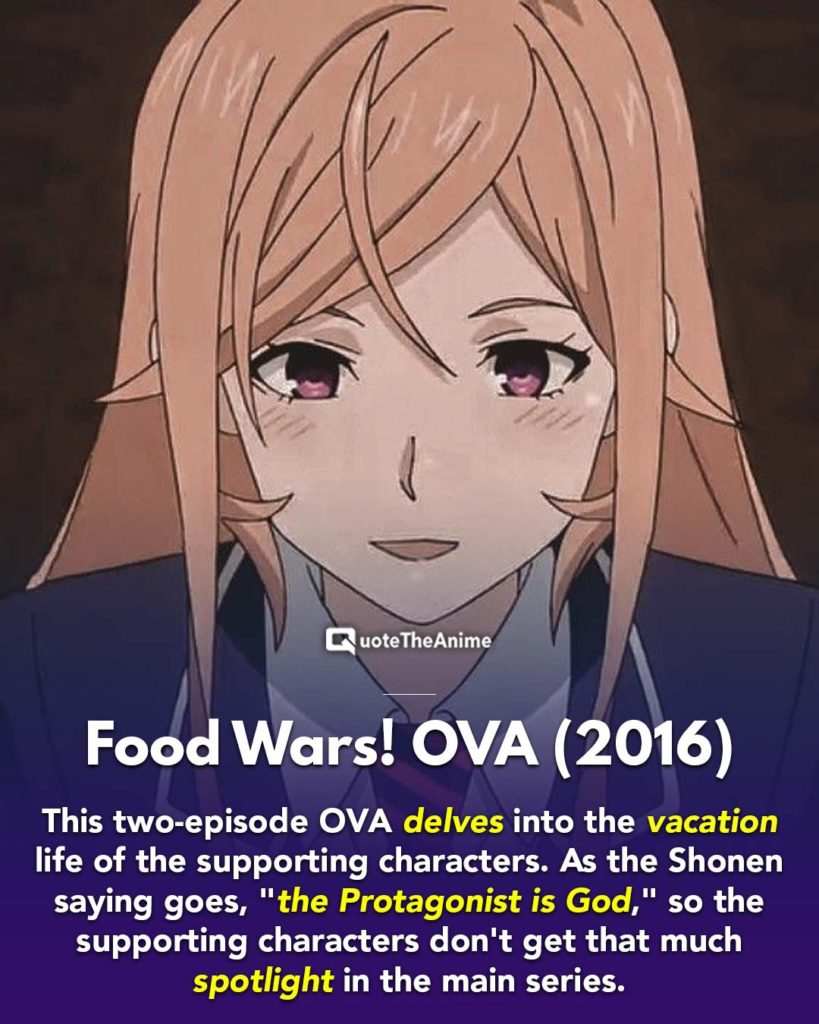 COMPLETE Food Wars Watch Order (OFFICIAL!)