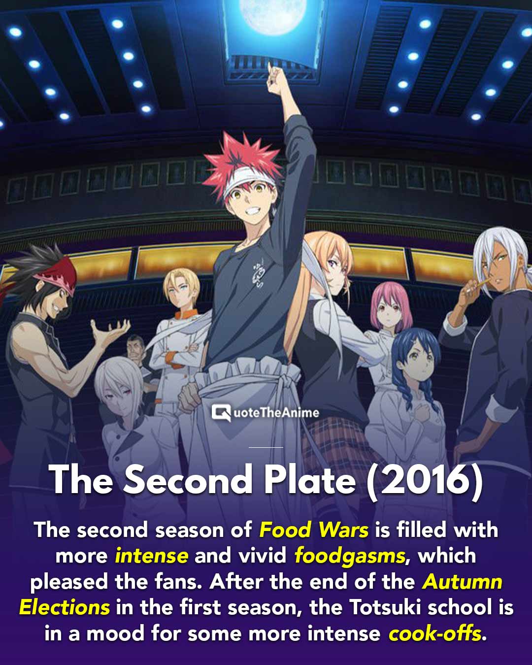 COMPLETE Food Wars Watch Order (OFFICIAL!)