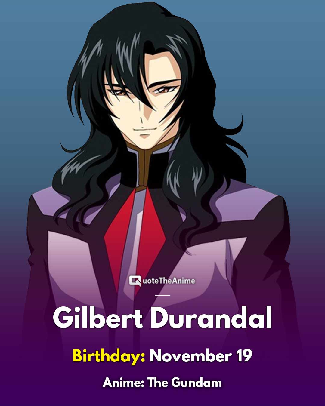 ALL Anime Characters Born in November (OFFICIAL!) | QTA