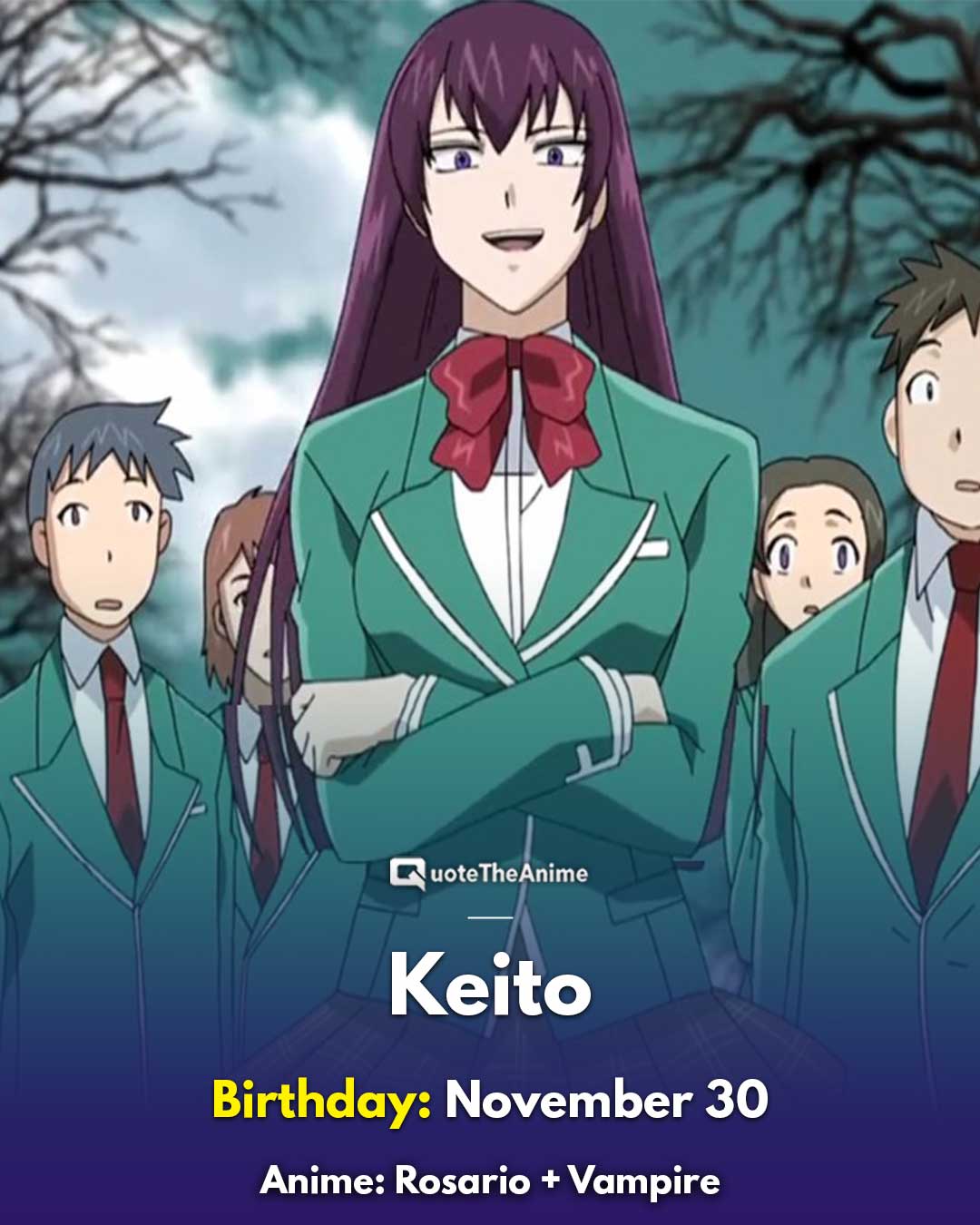 ALL Anime Characters Born in November (OFFICIAL!) | QTA