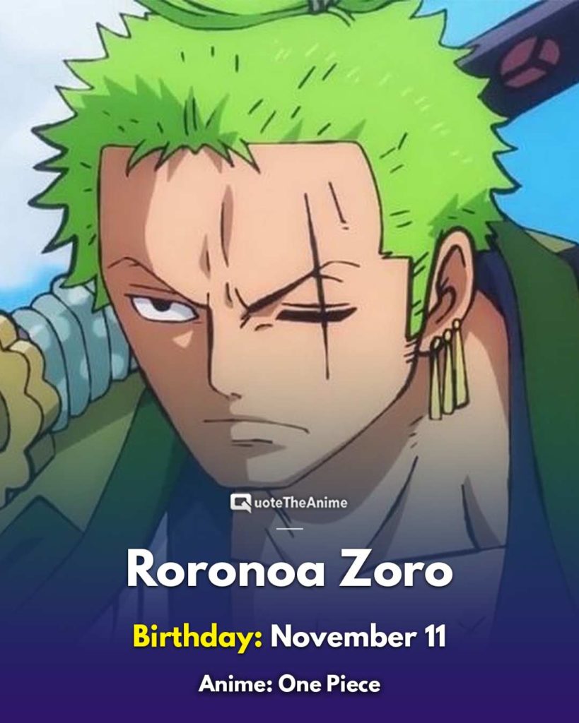 ALL Anime Characters Born in November (OFFICIAL!) | QTA