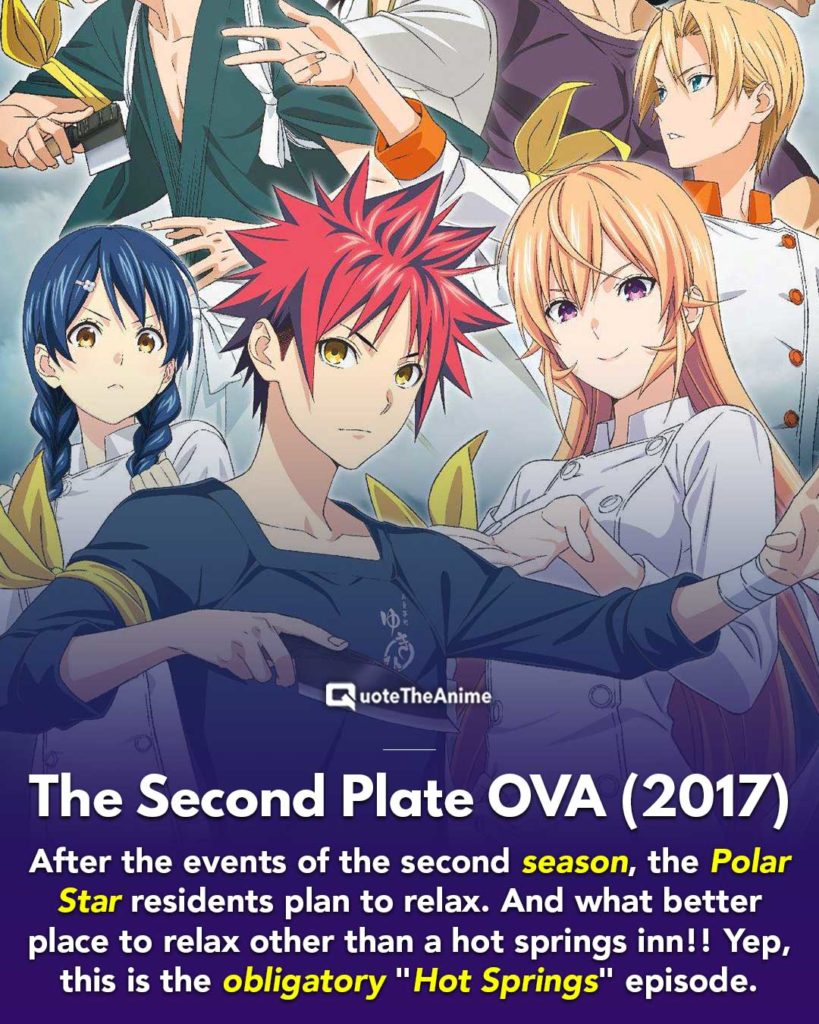 COMPLETE Food Wars Watch Order (OFFICIAL!)