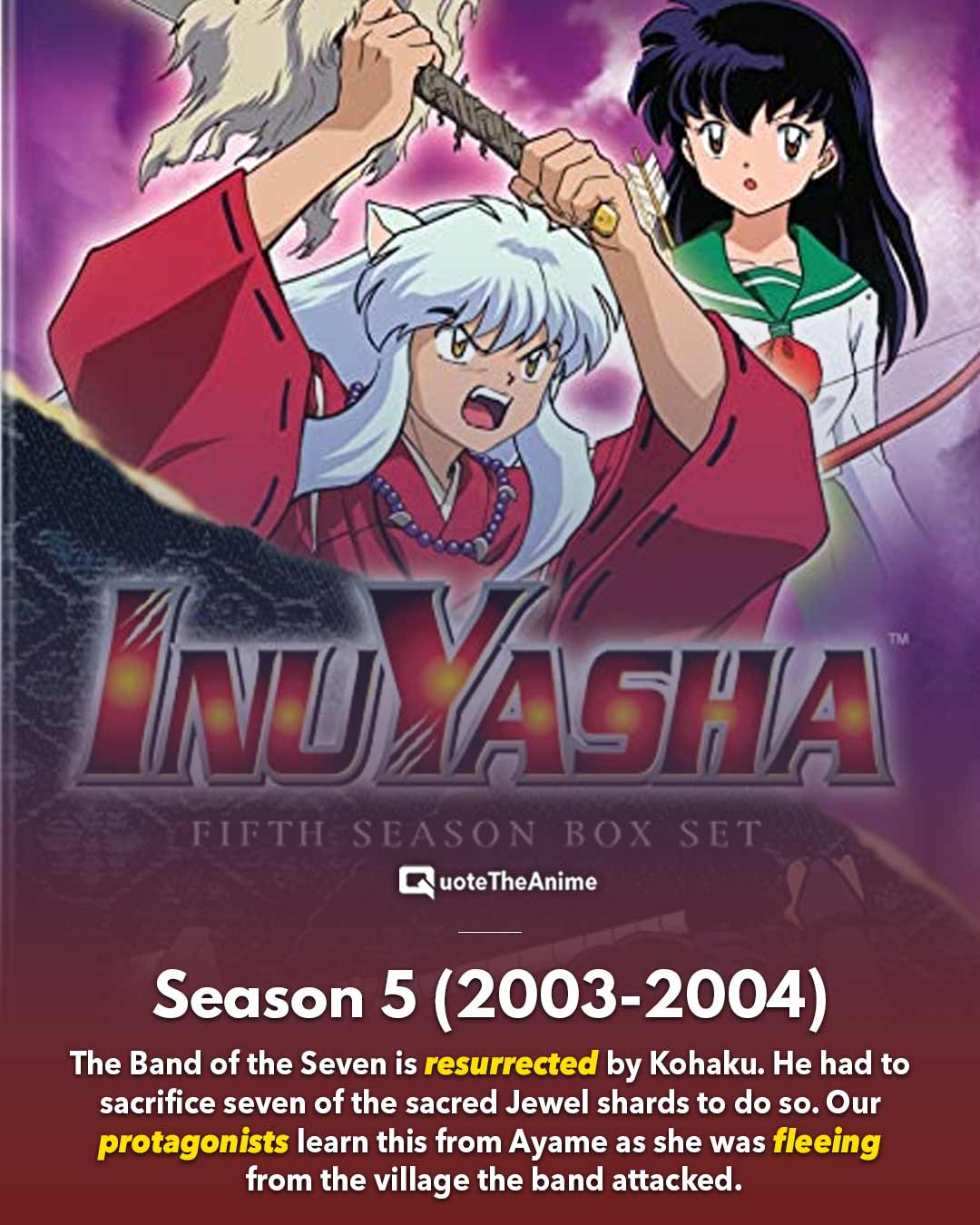 COMPLETE Inuyasha Watch Order! (OFFICIAL) - QTA