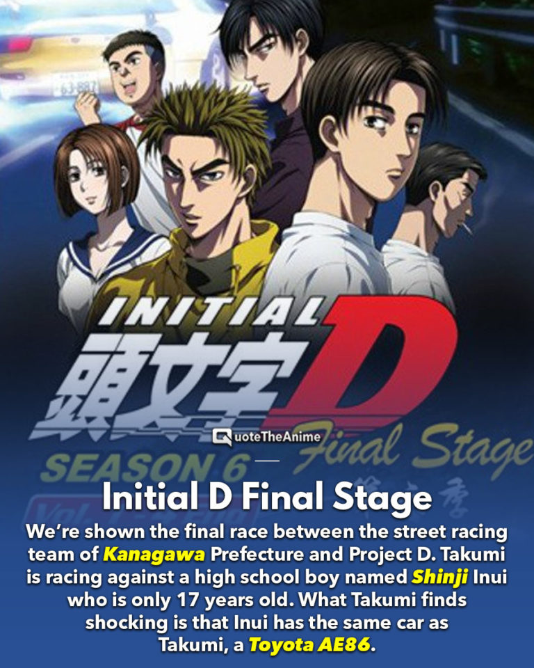 COMPLETE Initial D Watch Order (Easy To Follow) - QTA