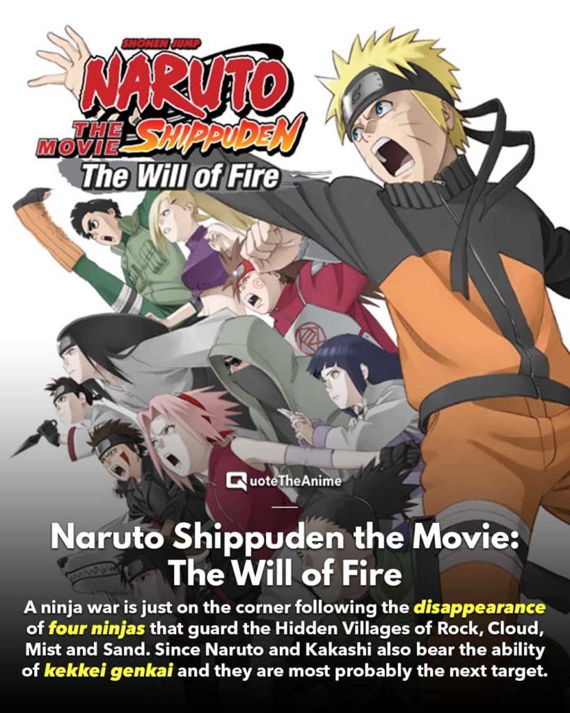 Complete Naruto Movies Watch Order (OFFICIAL)