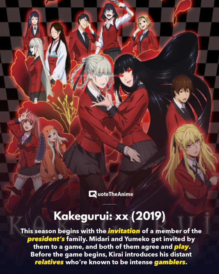COMPLETE Kakegurui Watch Order! (Easy To Follow)