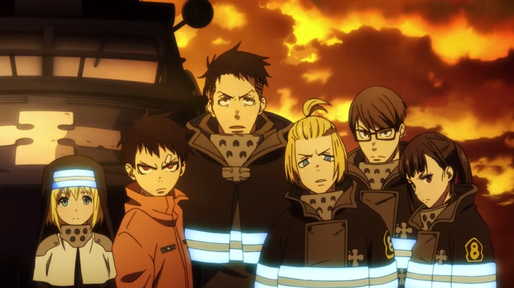 Complete Fire Force Watch Order (OFFICIAL)