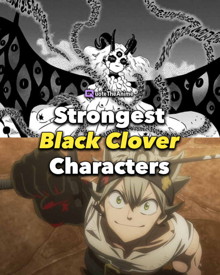 39+ Strongest Black Clover Characters (RANKED) | Quote The Anime