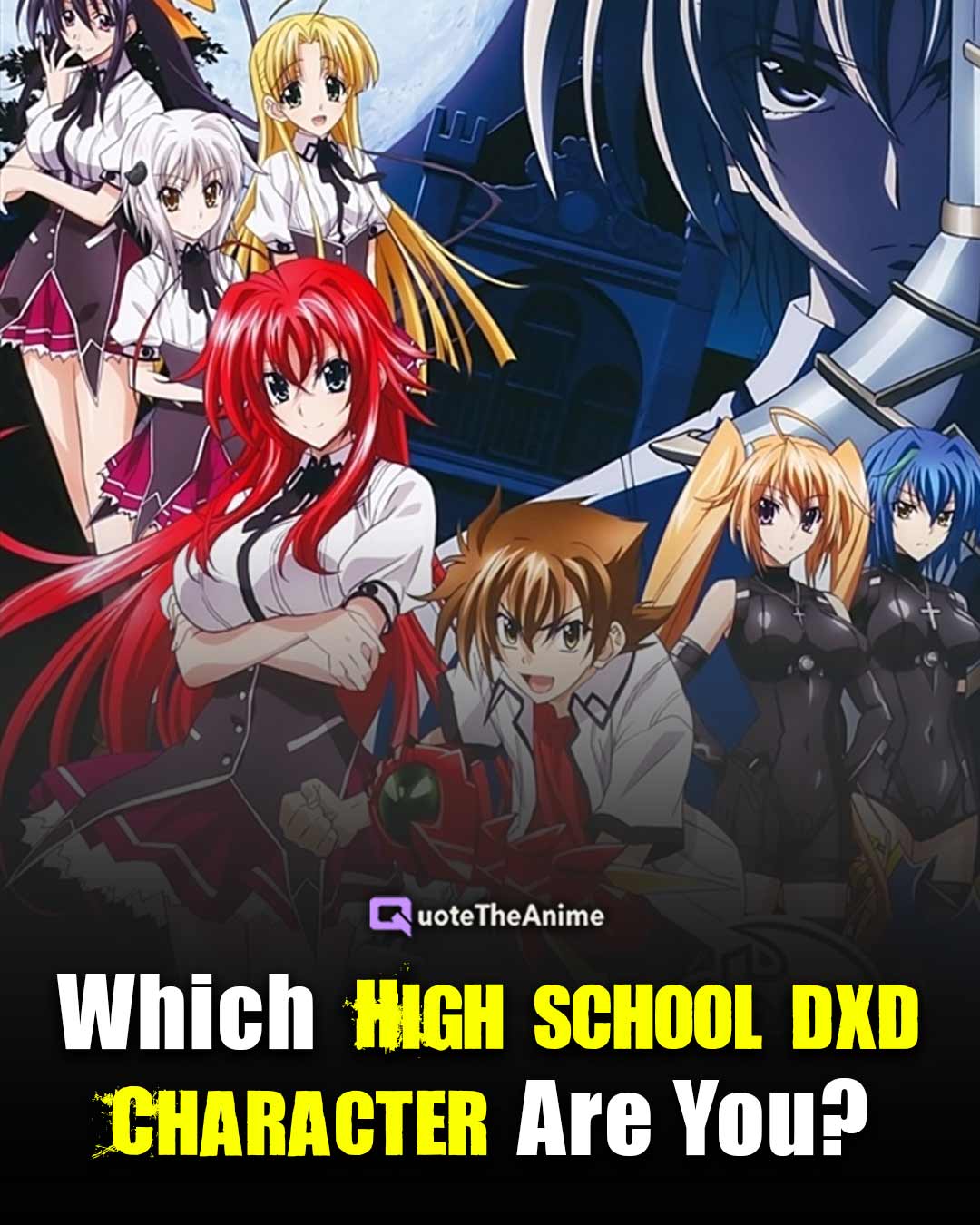 Highschool Dxd Characters Names