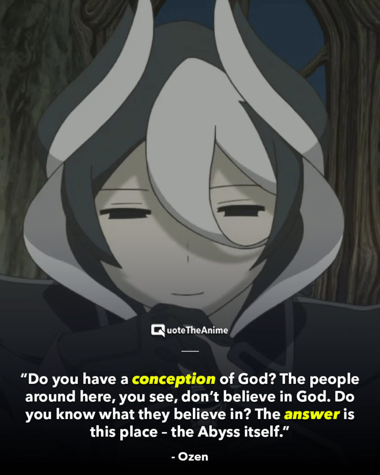 5+ Inspirational Made in Abyss Quotes!