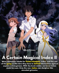 A Certain Scientific Railgun Watch Order!